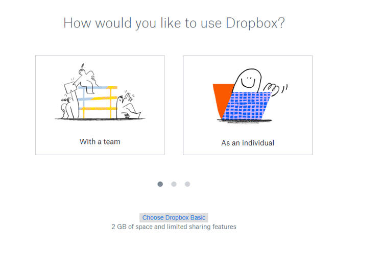 How can I connect and use Dropbox with my Platform System?