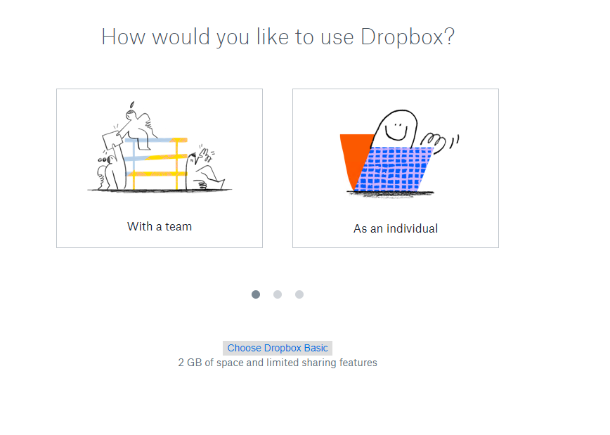 How can I connect and use Dropbox with my Platform System?