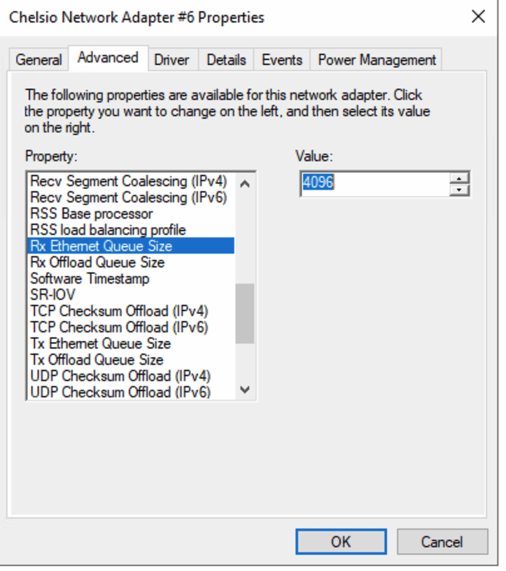 How do I enable Jumbo Frames on a server?