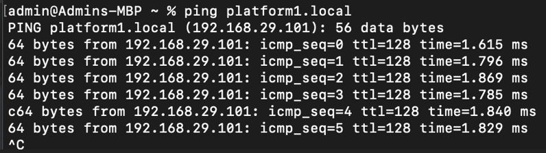 How do I connect to the MediaHub interface webpage?